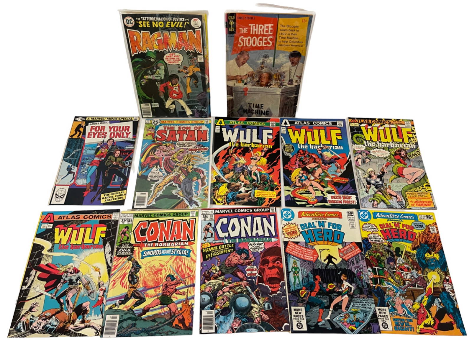 Vintage Comic Book Collection Lot Vf Auction