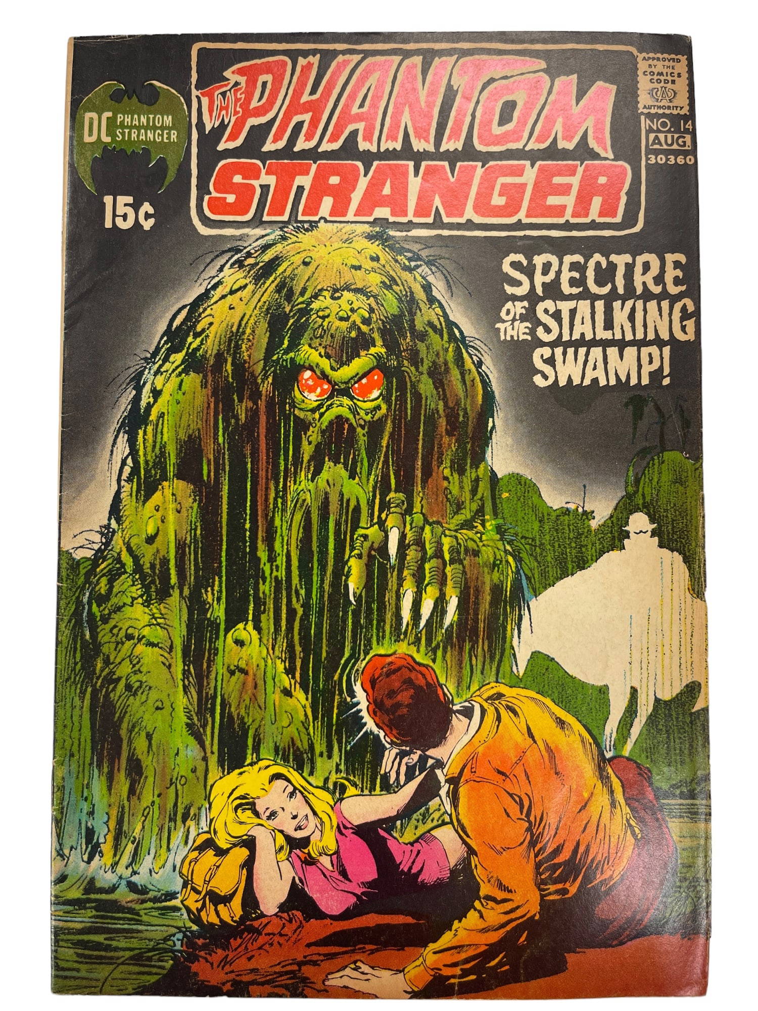 Phantom Stranger 14 Neal Adams Prototype Swamp Creature Dc Comics 1971 ...