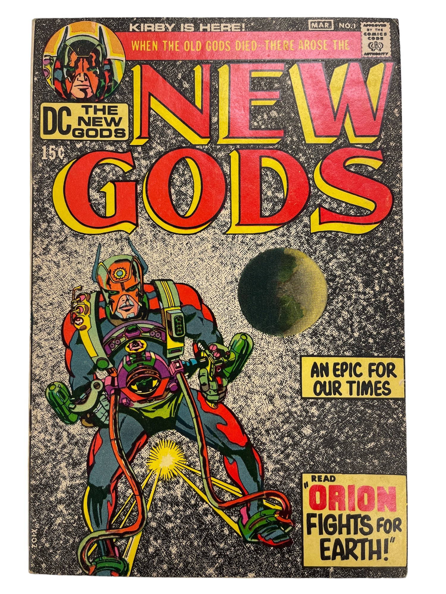 New Gods #1 Dc 1st Appearance Orion Lightray Metron High-father Kalibak ...
