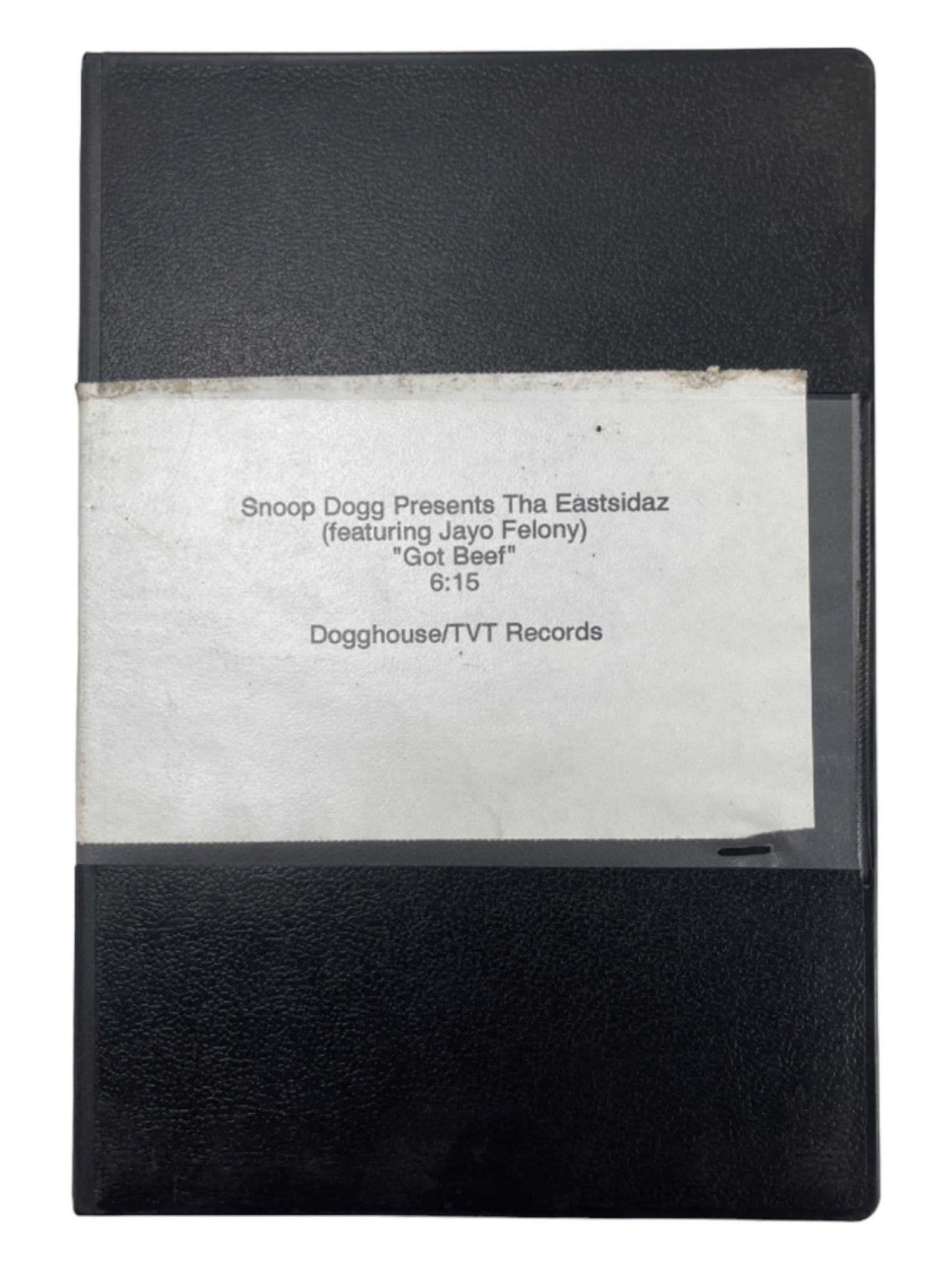 Snoop Dogg Presents Tha Eastsidaz - "got Beef" Vintage U-matic Studio ...