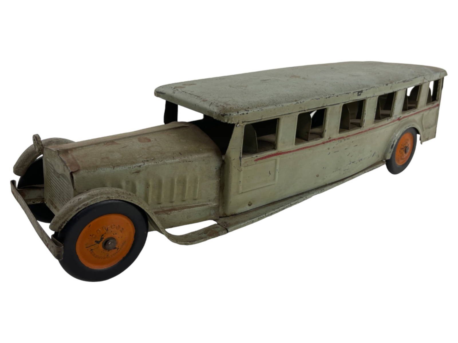 Vintage Antique Cor Cor Pressed Steel Transit Bus Auction