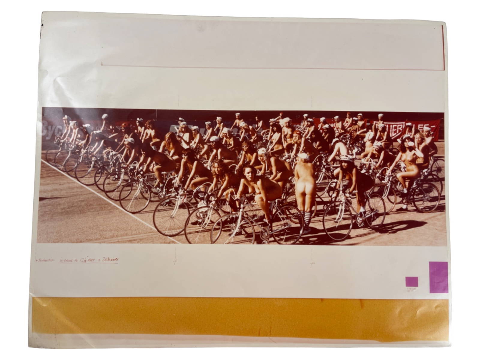 Queen - Bicycle Race Original Album Cover Printers Proof Auction