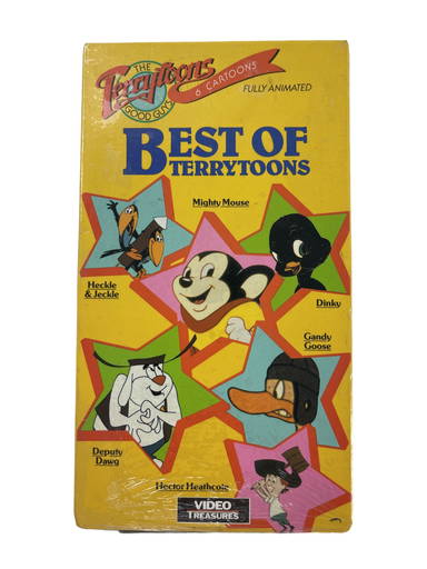 Rare Best Of Terrytoons Sealed 1989 Vhs Tape
