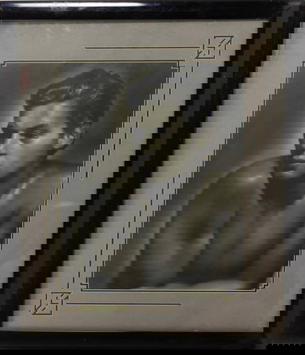 George Hurrell Signed Test Silver Gelatin Photo Johnny Weissmuller Not ...