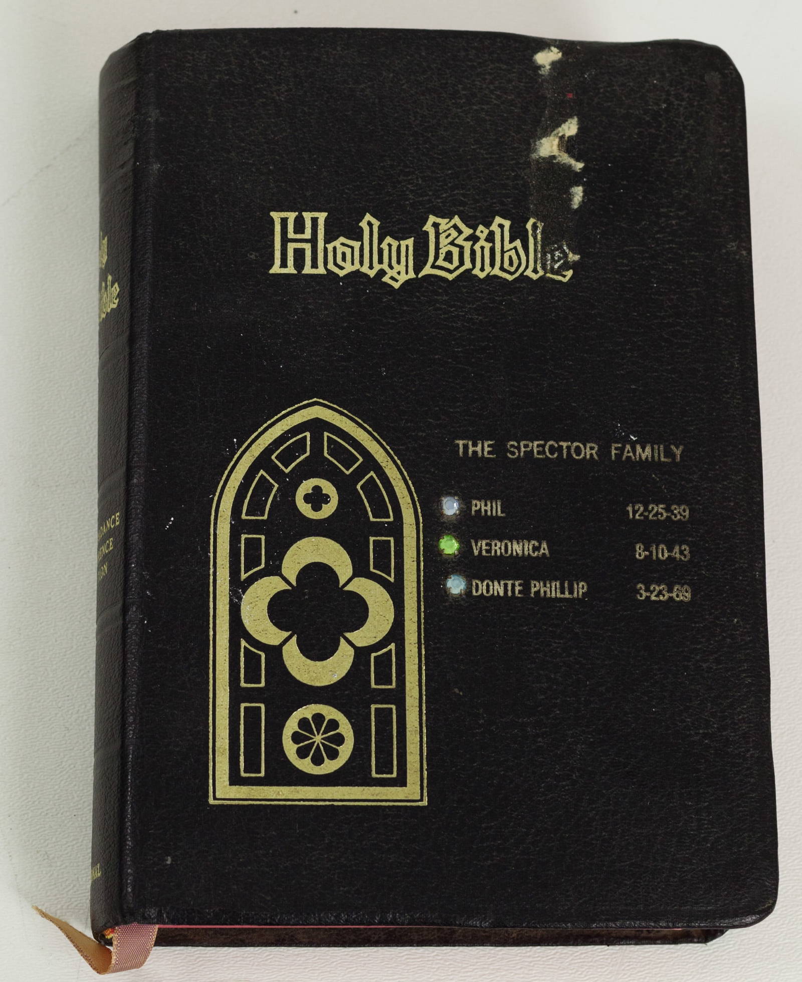 The Spector Family - Phil Spector Holy Bible Auction