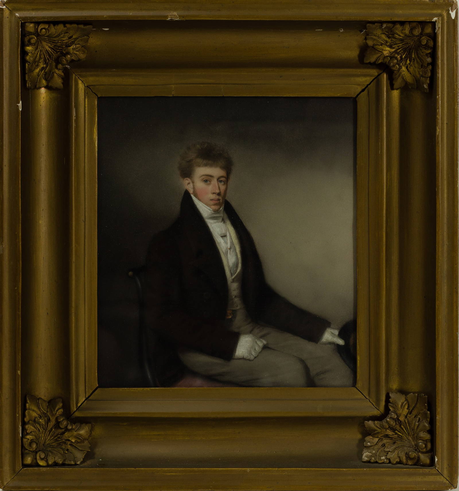 Charles Willson Peale - Portrait Of Alexander Hamilton Pastel ...