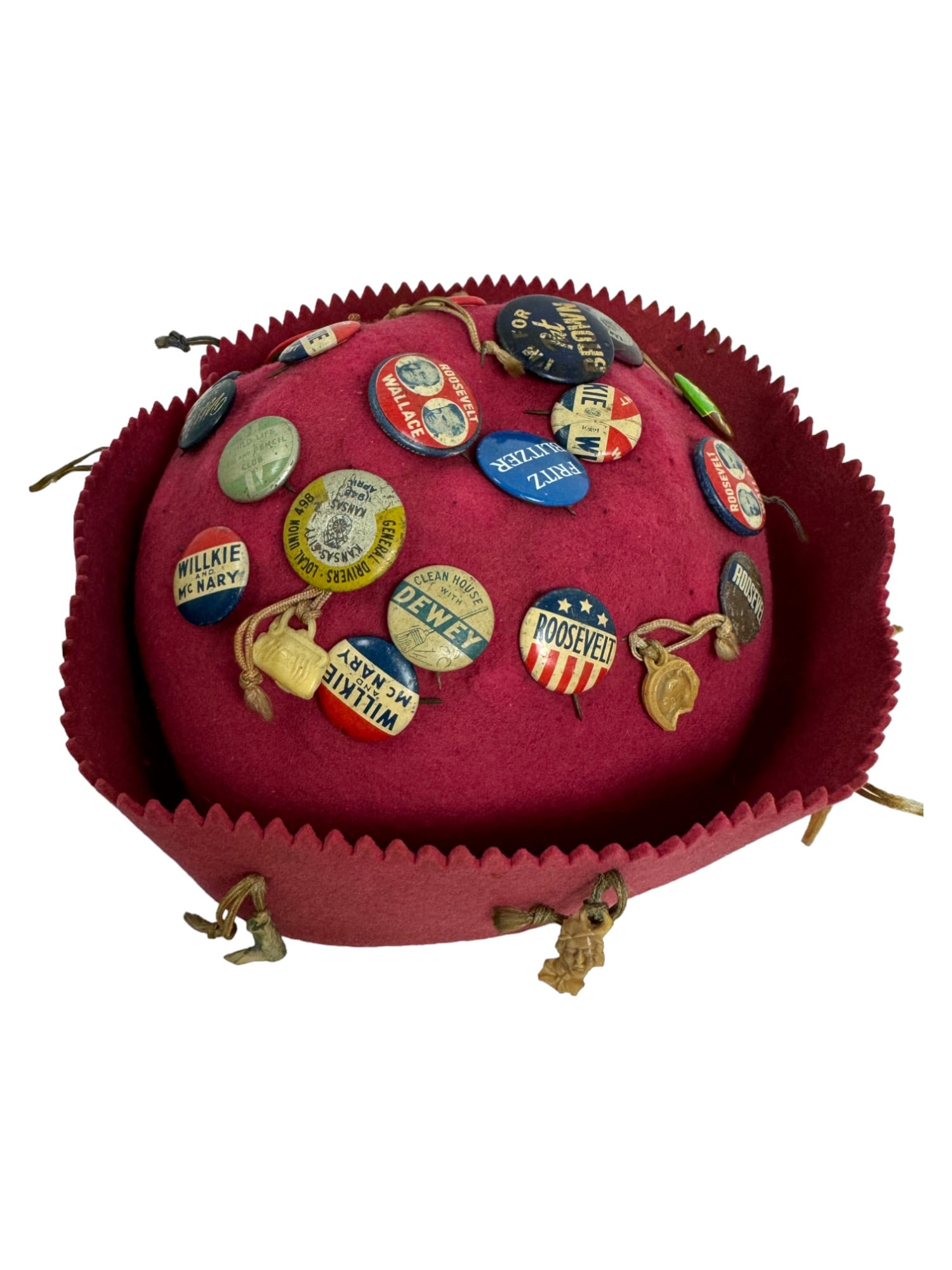 Vintage Antique Us Presidential Campaign Hat Pin Collection Roosevelt ...