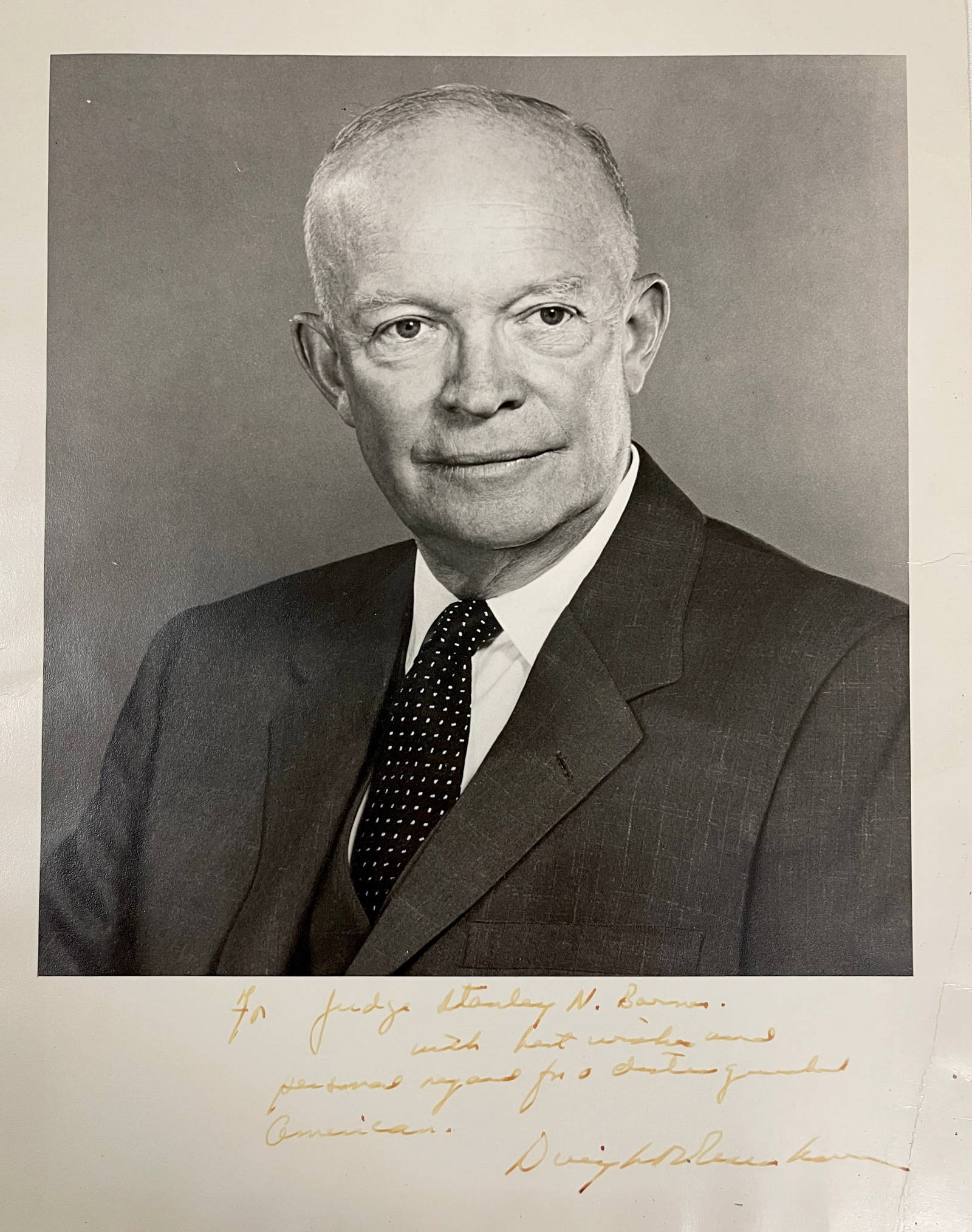 President Dwight D. Eisenhower Autographs Signed Auction