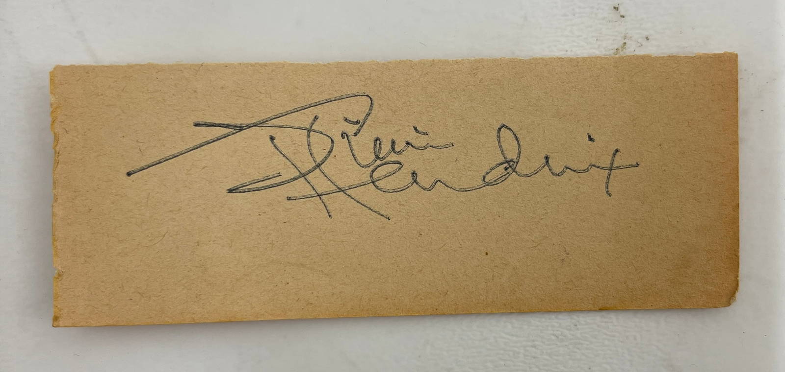 Vintage Jimi Hendrix Cut Signature Autograph Auction