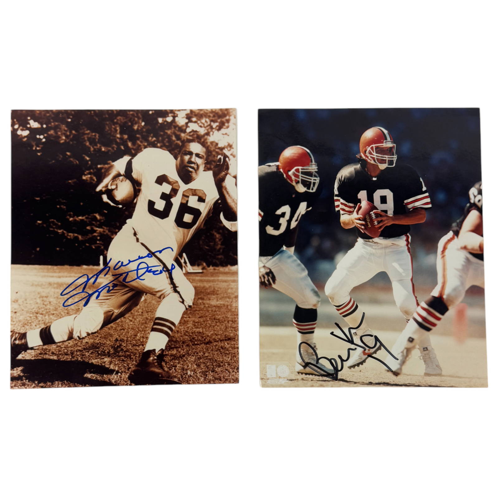 Collectible Football Nfl Autographs Photos Signed 8" X 10" With Coa Lot ...