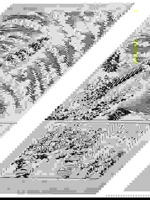 Dc Dragon Lance Original Storyboard Production Comic Art Auction