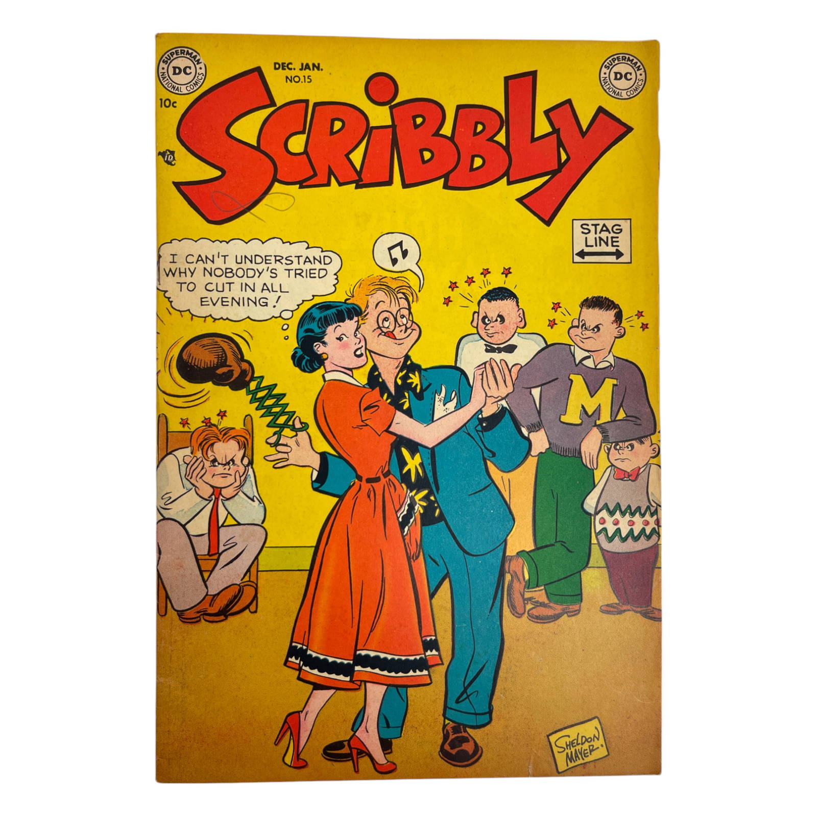 Golden Age Comic Book Scribly 15 Auction