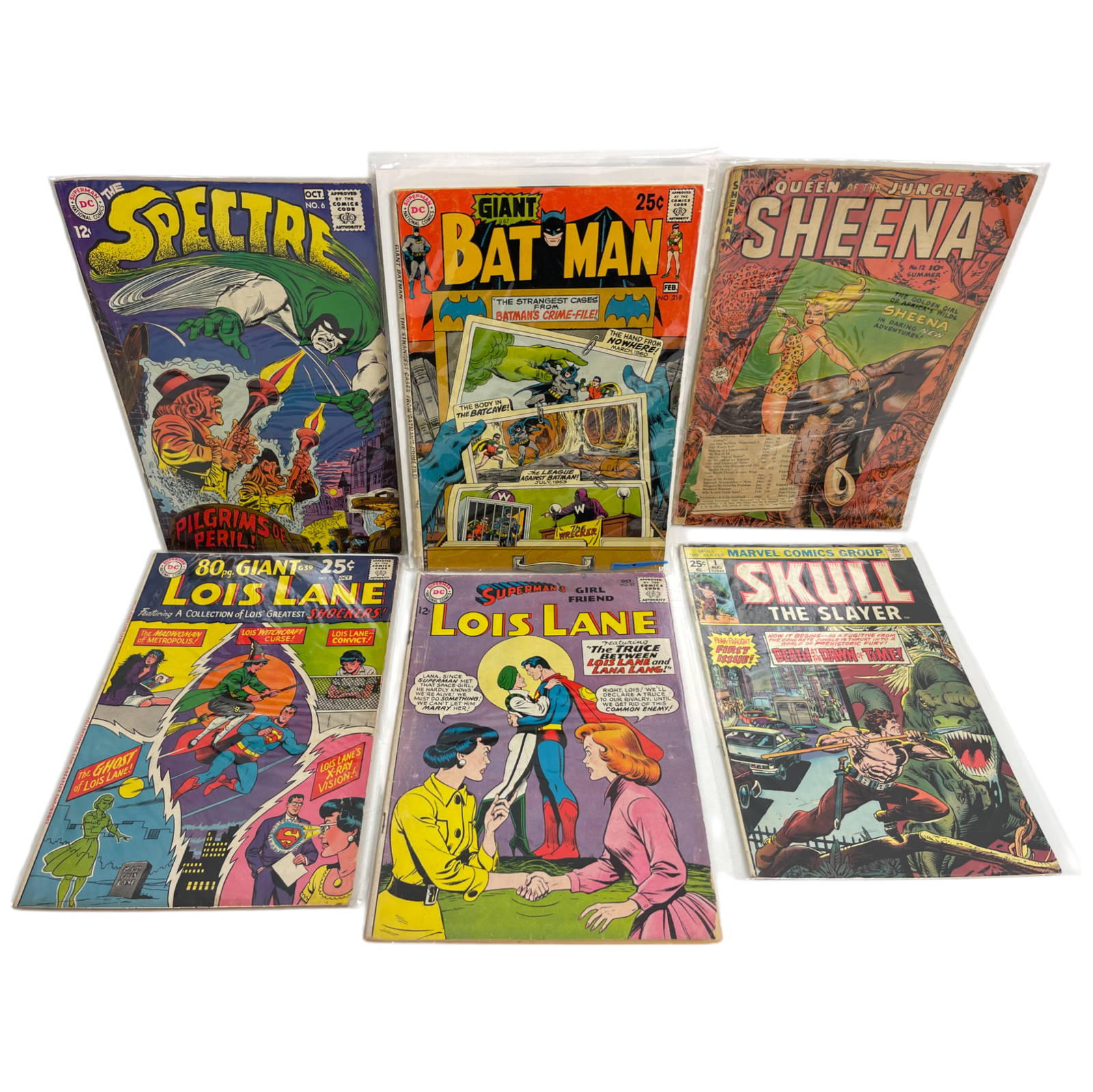 Vintage Marvel & Dc Comic Book Collection Lot Auction