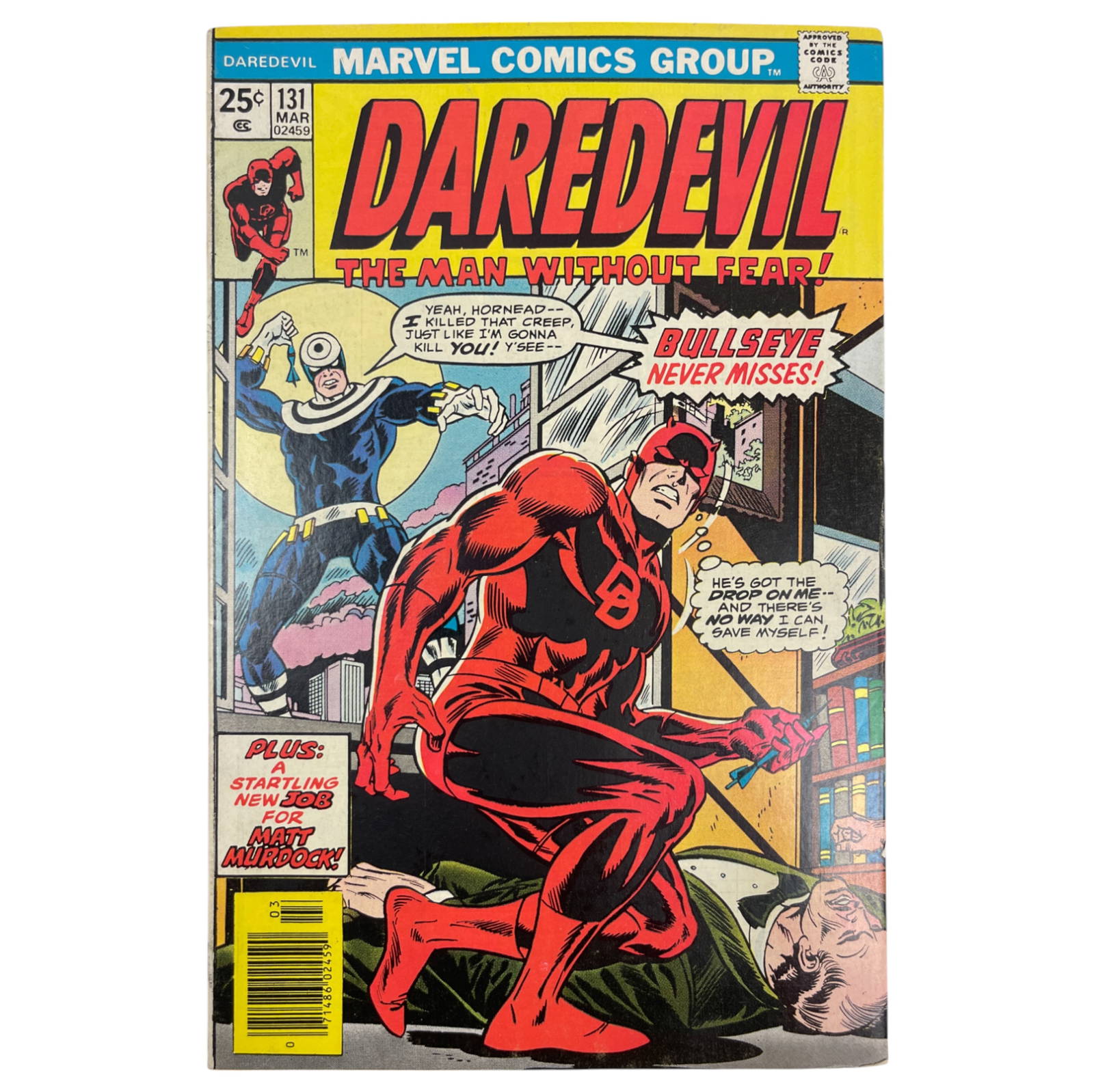 Daredevil #131 Marvel 1st App. Bullseye Comic Book Auction