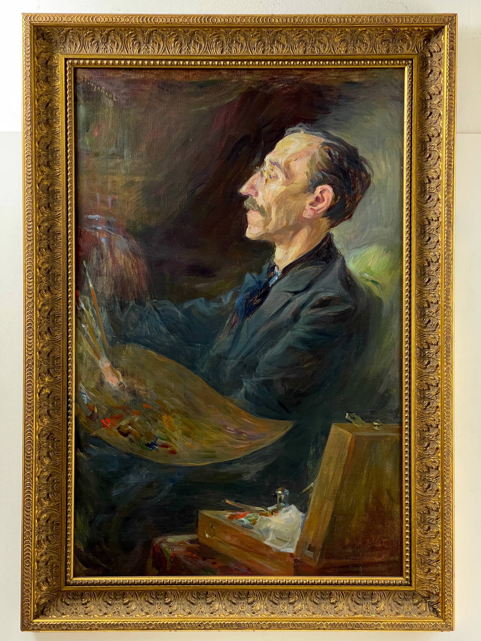 Ivan Simakov – Self-portrait, Oil On Canvas, Russian Artist Auction