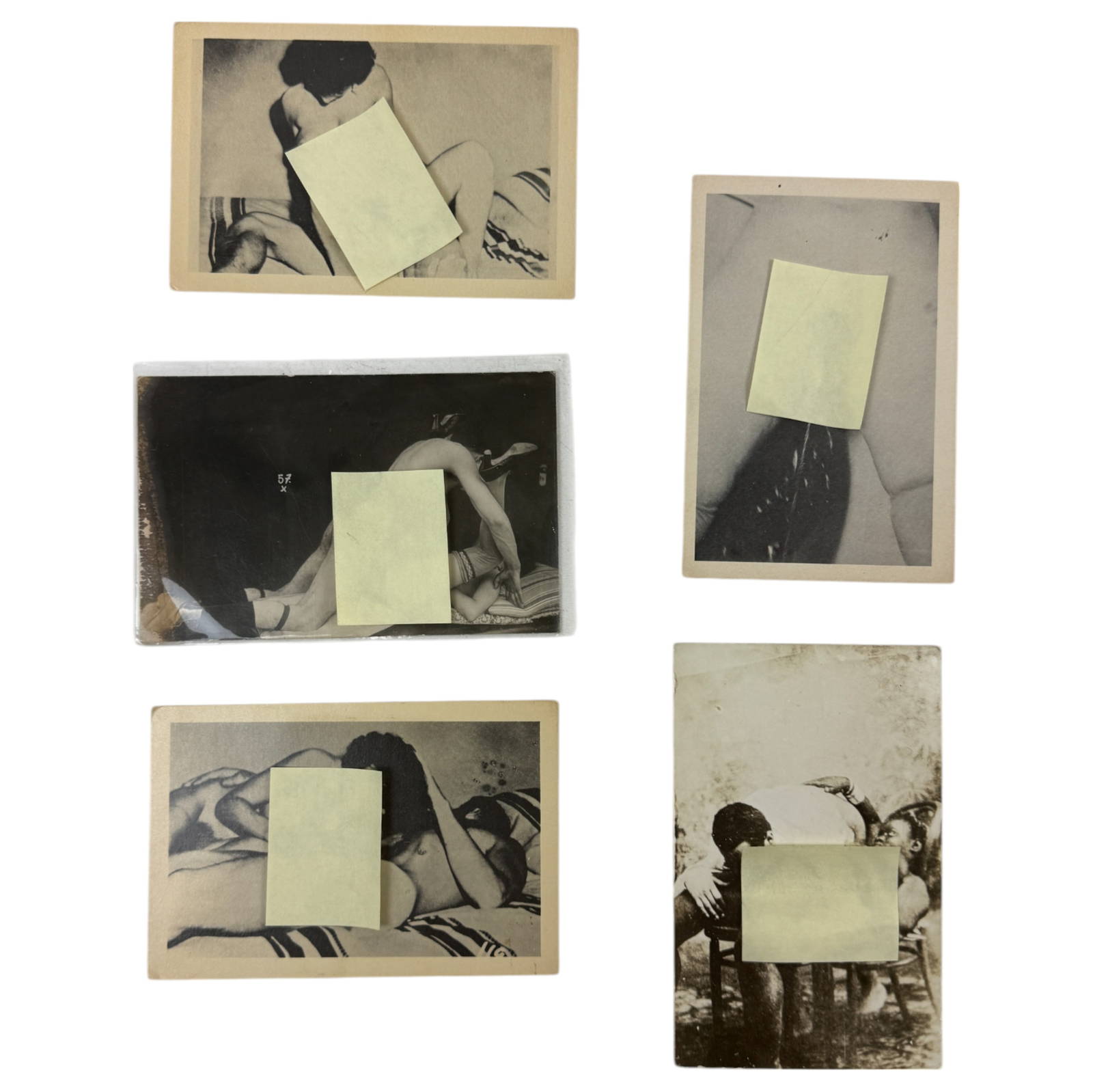 Vintage Grotesque Nude 4x5 Inch Mulan Rouge Post Card Lot Of 5 Auction