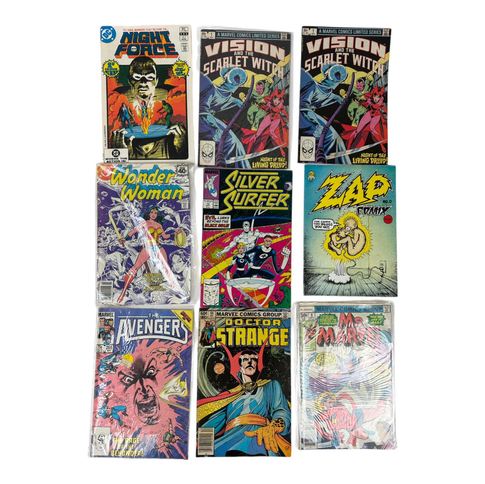Vintage Comic Book Collection Lot Auction