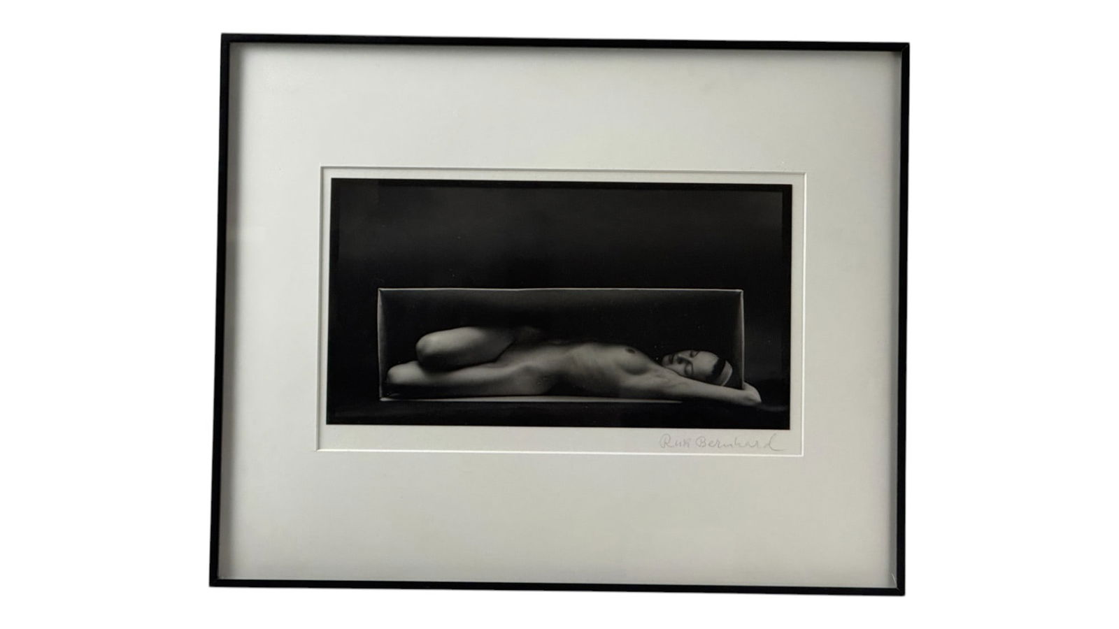 Ruth Bernhard, (1905-2006) "in The Box Horizontal" 1962, Gelatin Silver ...