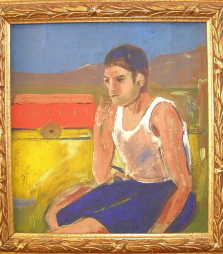 Oil Painting On Board By Armenian Artist Derz Ashot