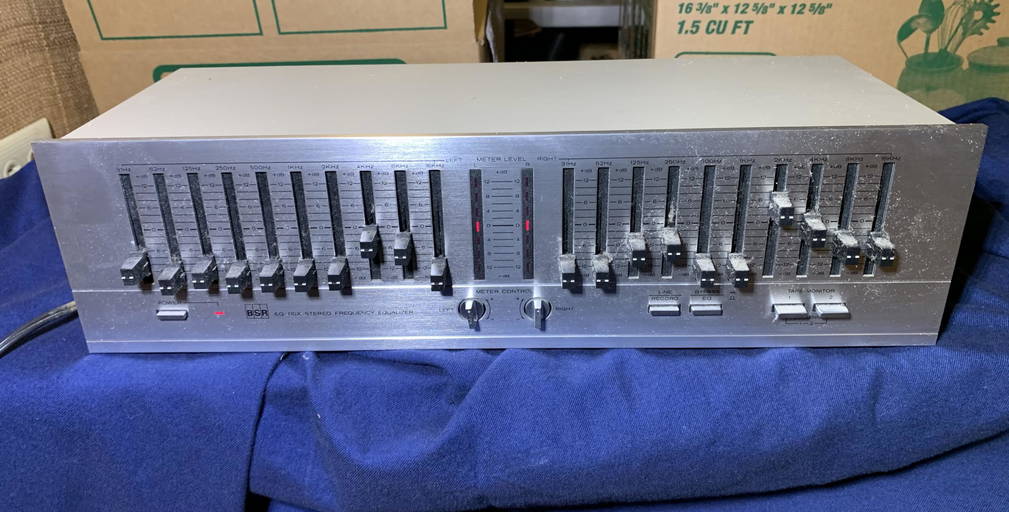 Bsr Stereo Frequency Equalizer Model Eq 110x.