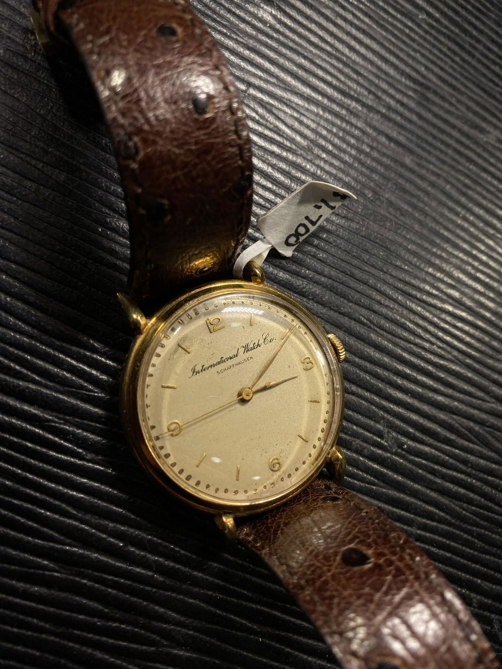Vintage 18k Gold Iwc International Watch Co. Watch