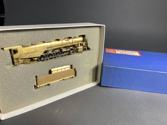 Samhongsa Models Ho Brass Locomotive And Tender Jan 14 2022 Burns