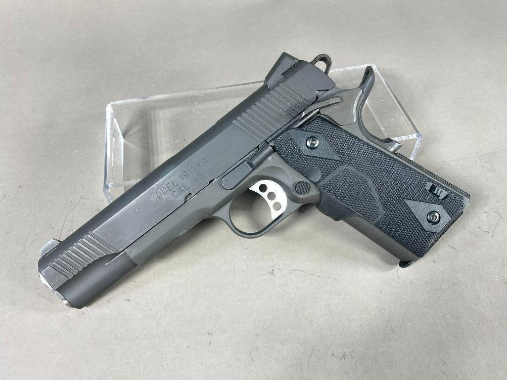 Springfield Inc. 1911 A1 45 Acp Pistol With Magazine