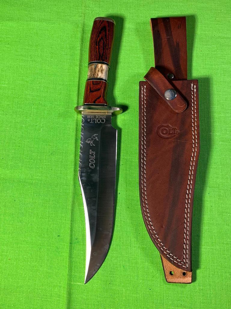 Colt CT326 Knife with Sheath - Mar 12, 2023 | Burns Auction & Appraisal ...