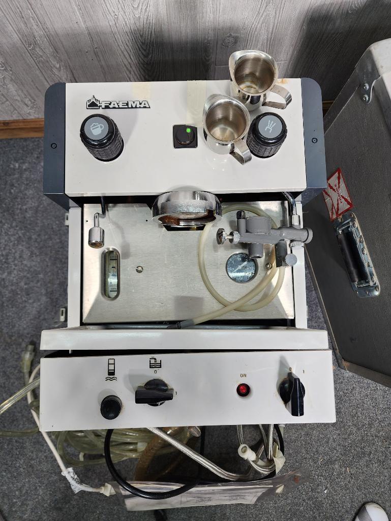 Faema Compact S Semi Automatic Espresso Machine.