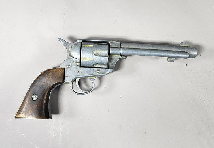Vintage Colt Single Action Army Revolver Cap Gun.