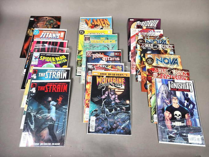 Nova, The Strain, The Terminator And More Collectible Comic Books.