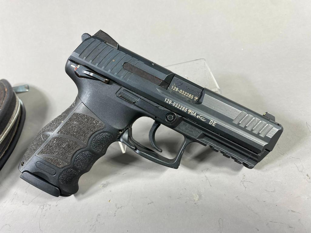 Heckler & Koch P30 Pistol In 9mm W/soft Case, Mag Auction
