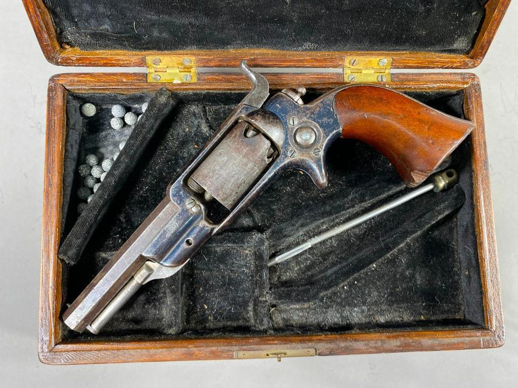 Rare Colt Root Model 1855 Pocket In Case