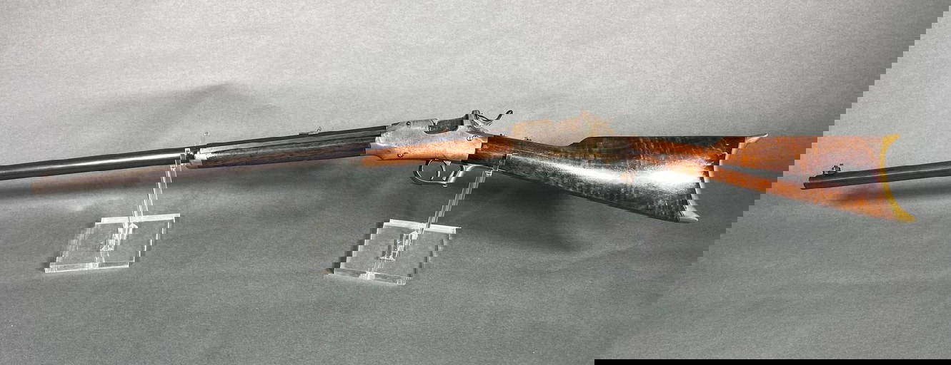 Ethan Allen Drop Breech 44 Cal Rifle Figured Stock