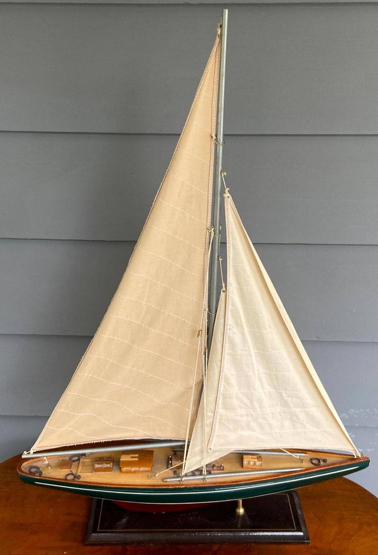 Vintage Model Sailing Ship Auction
