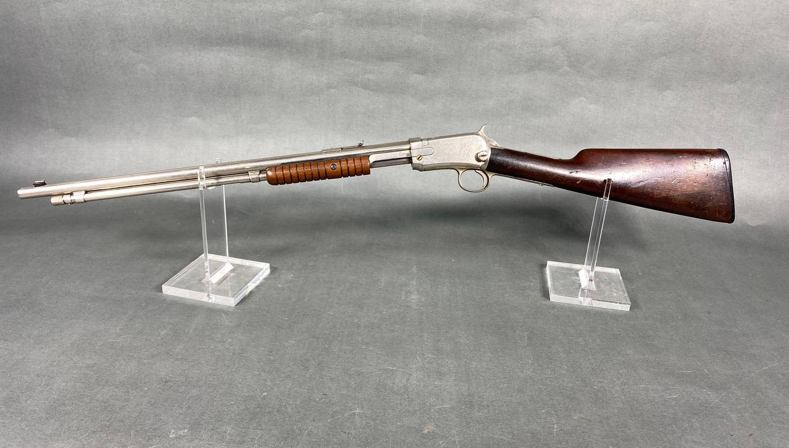 Winchester Model 1906 Nickel Plated 22lr Rare. Auction