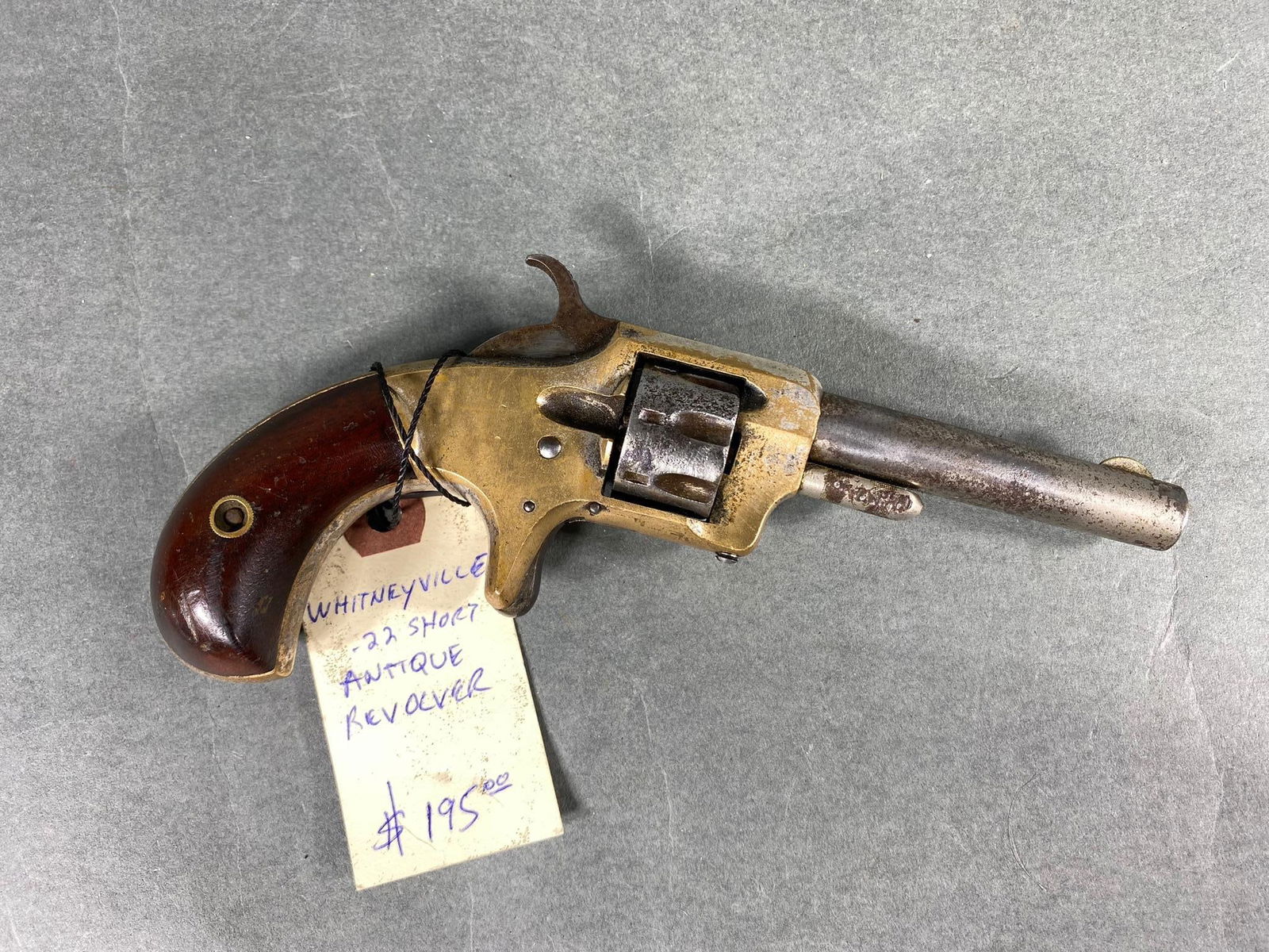 Whitneyville Armory Model No. 1 Rimfire 22 Rf Pistol. Auction