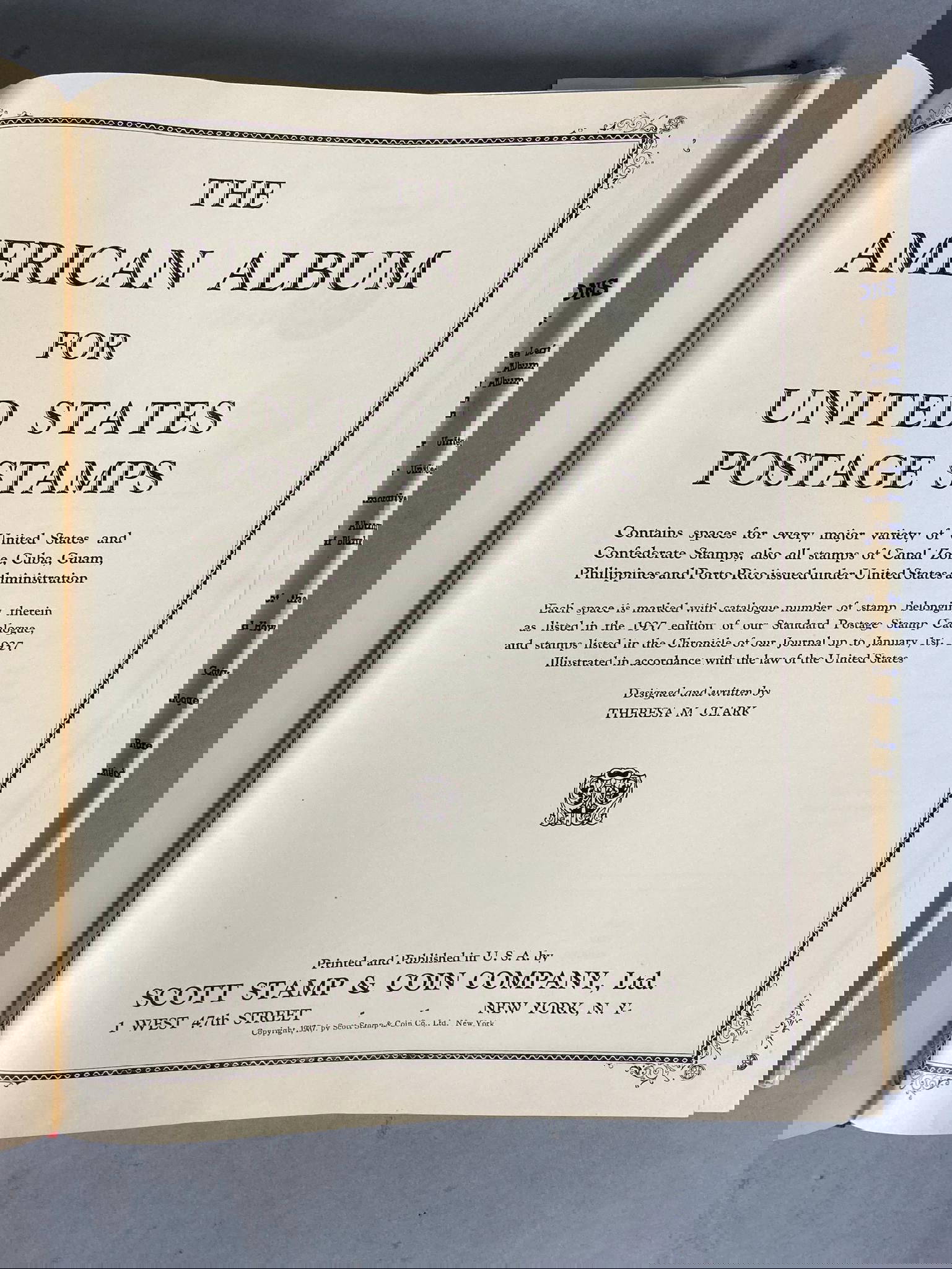 Nicer Us Stamp Album With Many Early Us Stamps. Auction