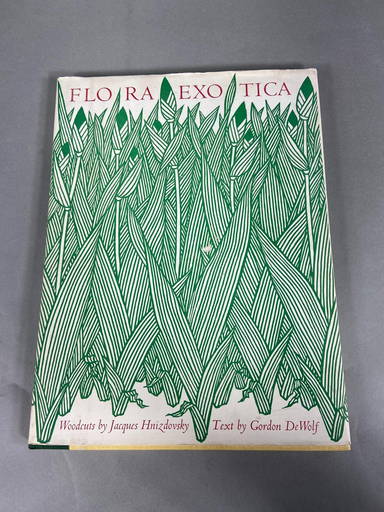 Rare Book Flora Exotica Jacques Hnizdovsky Woodcuts