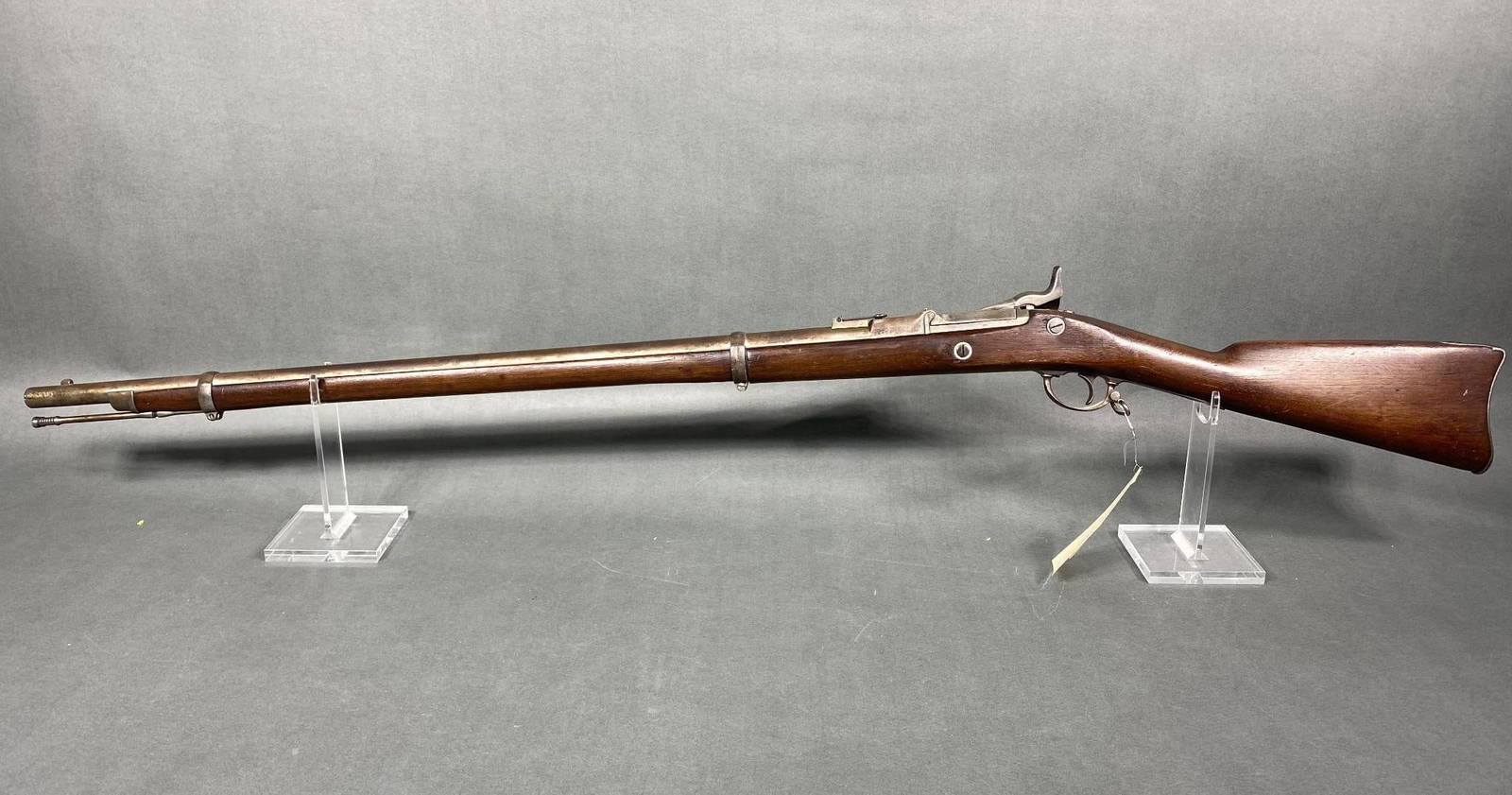 Us Springfield Rifle Allin "trapdoor" Conversion M1870 Auction