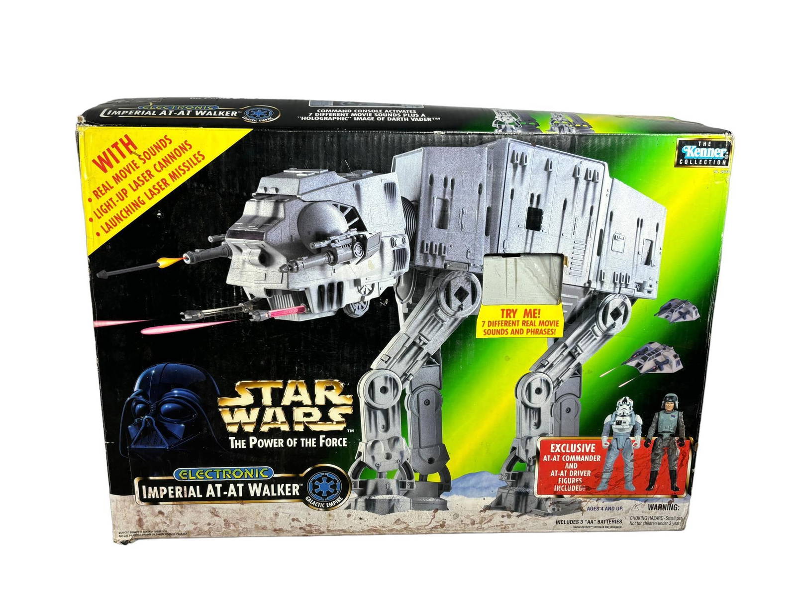 Vintage Star Wars Electronic At-at Walker Toy In Box Auction