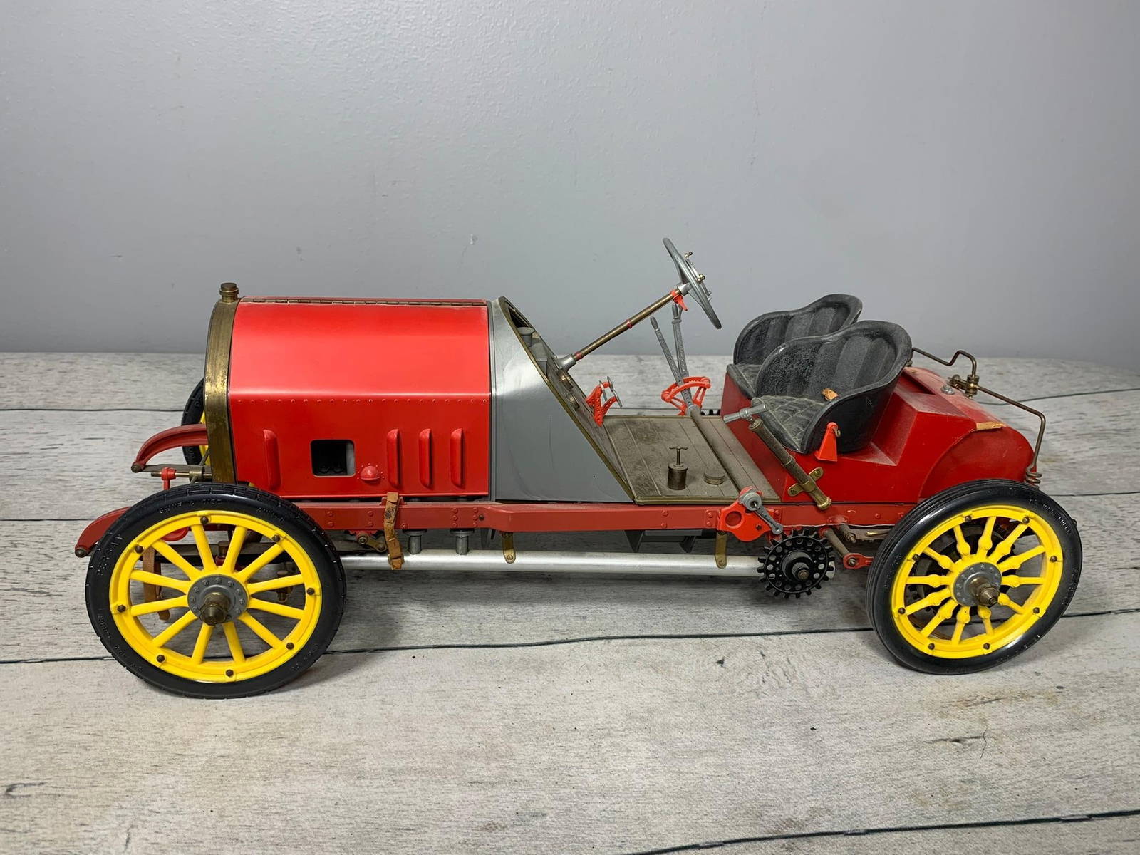Pocher Fiat Plastic Race Car Model Auction