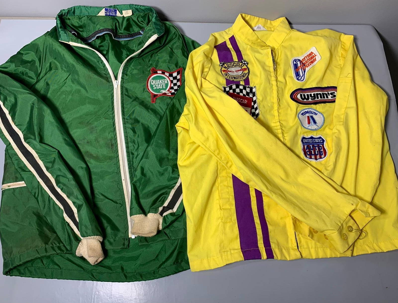 Two Vintage Racing Jackets Auction