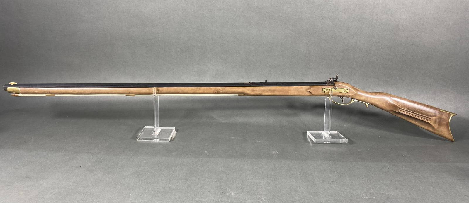 Dixie Gun Works Belgium Kentucky Rifle Percussion Black Powder Noffl ...