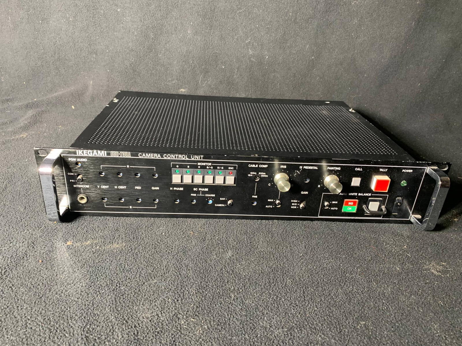 Ikegami Ccu-730a Camera Control Unit Auction