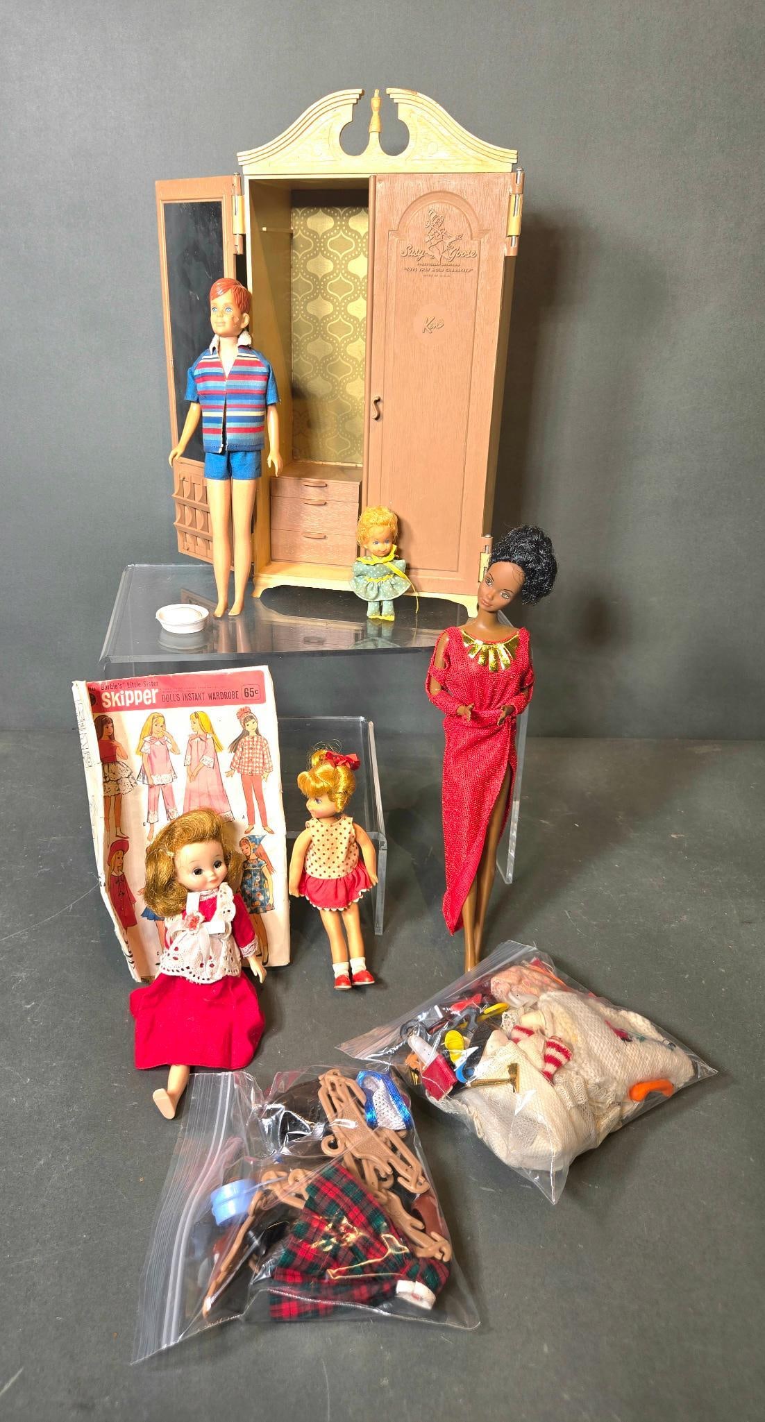 Vintage 1979 Superstar Barbie Doll; Ricky Doll From Barbie's Group ...