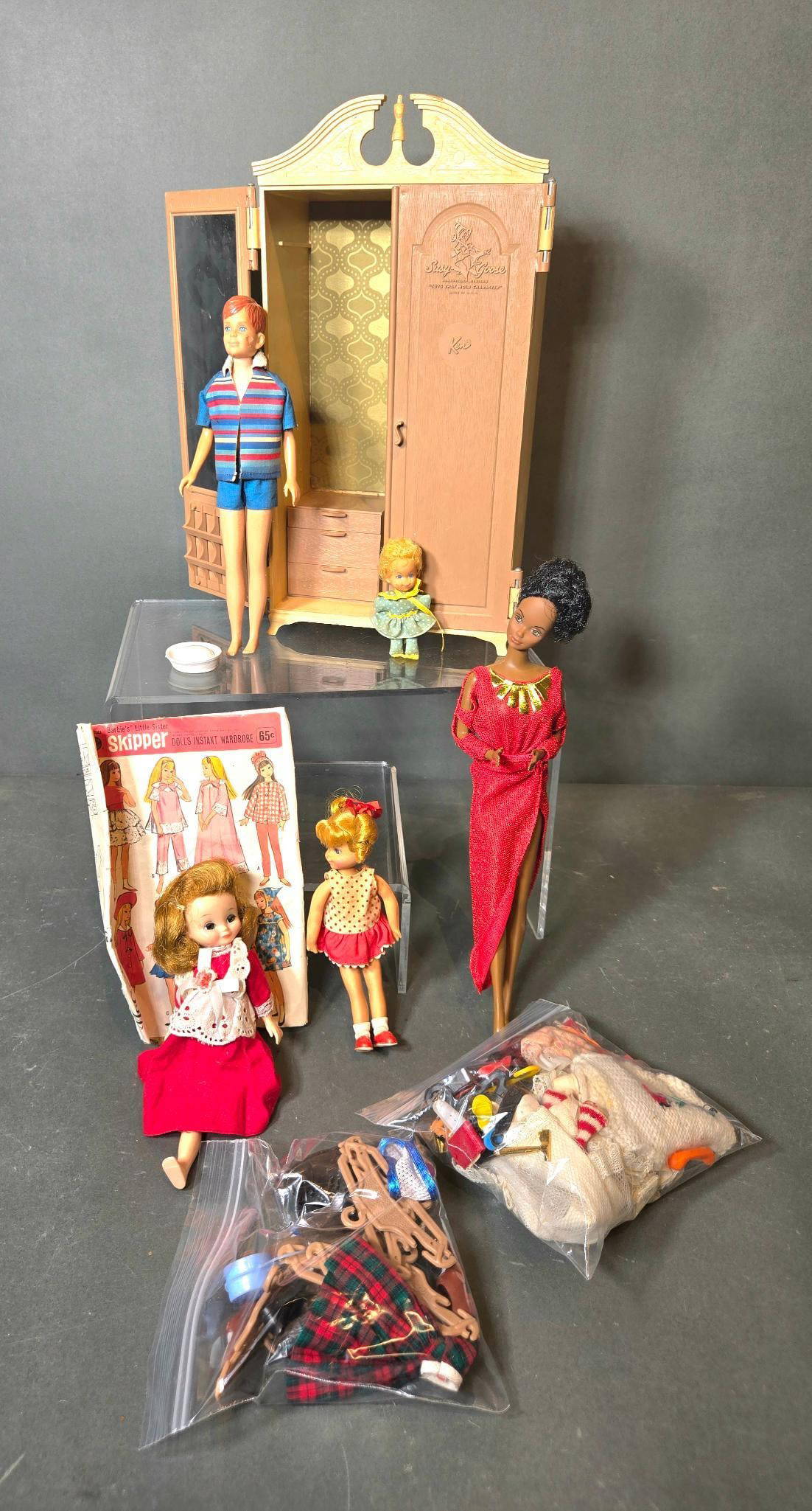 Vintage 1979 Superstar Barbie Doll; Ricky Doll From Barbie's Group ...