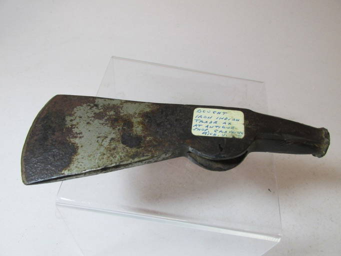 Antique Iron Native American Trade Ax