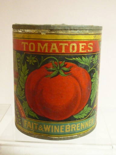 Antique Tomato Tin