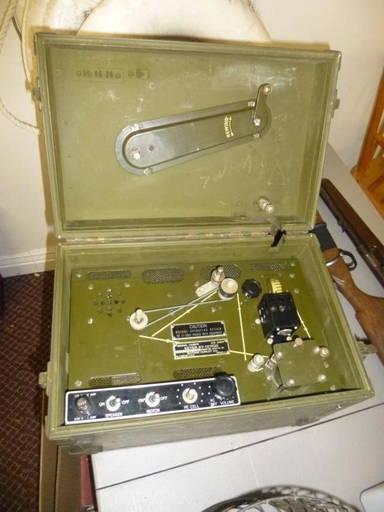 Vintage Military Morse Code Practice Machine
